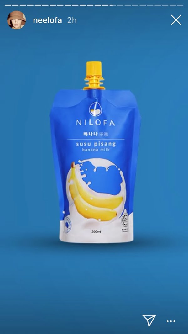 Neelofa Jual Susu Pisang, "Packaging" Dia Buat Lelaki Melayu Terliur